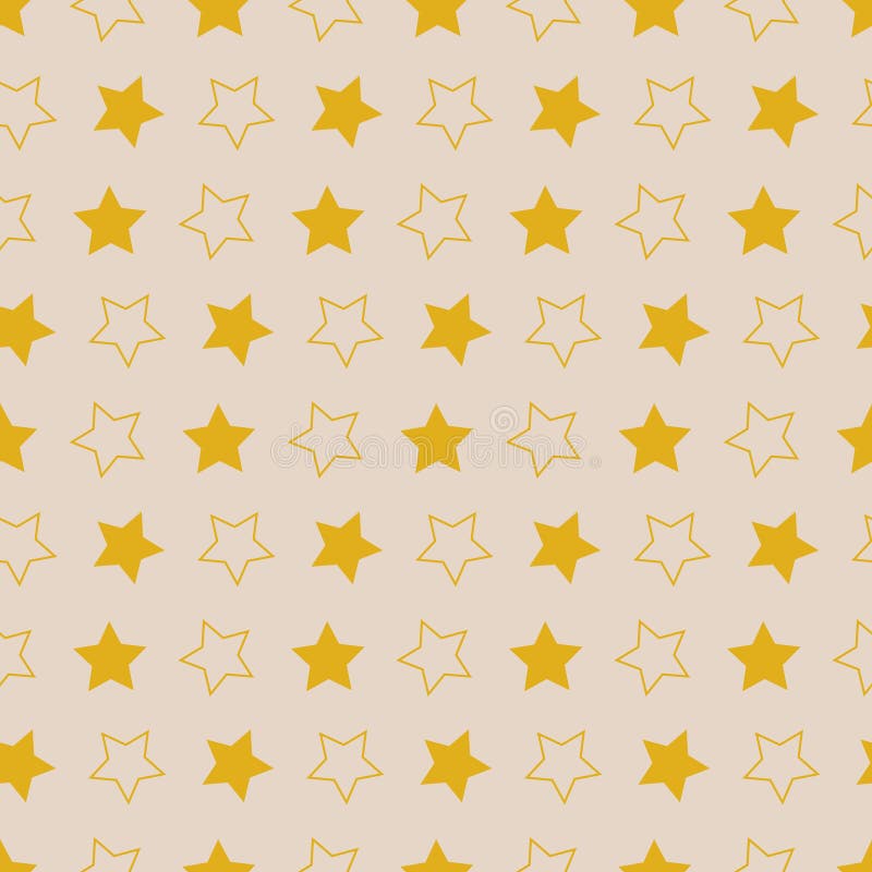Star Background for Textile and Wrapping Paper, Star Seamless Pattern ...