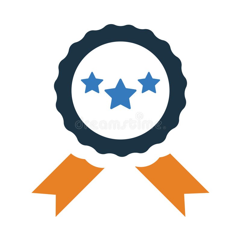 Star Badge, Badge, Ribbon, Star Ribbon Badge Icon Stock Vector ...