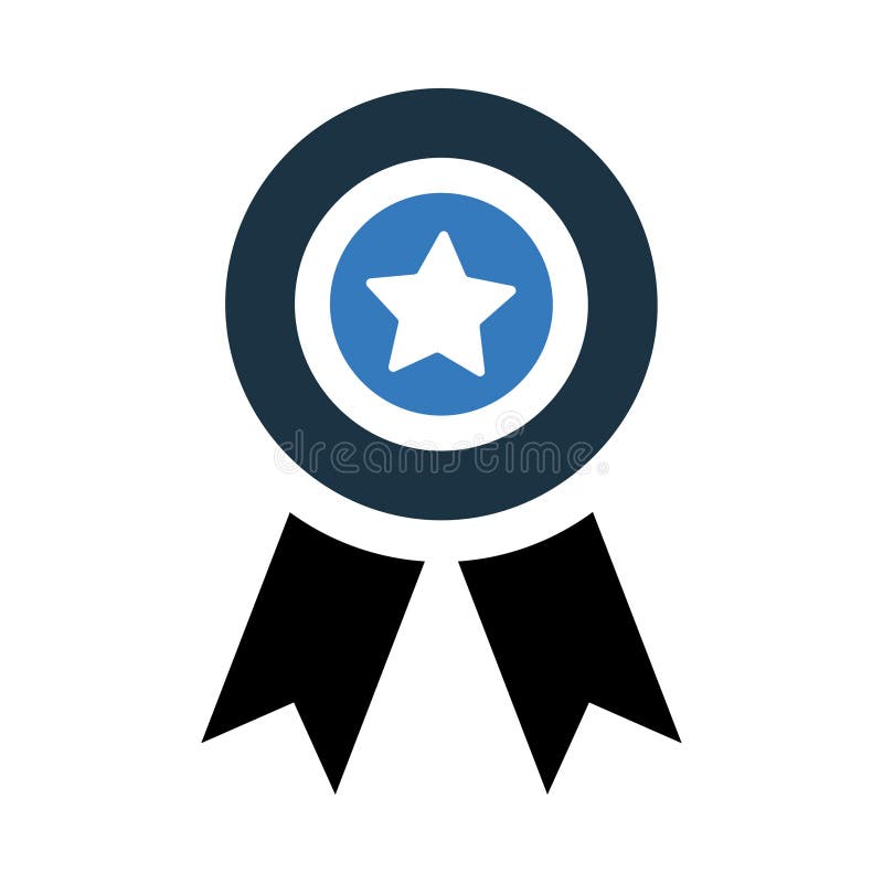 Star Badge, Badge, Ribbon, Star Ribbon Badge Icon Stock Vector ...