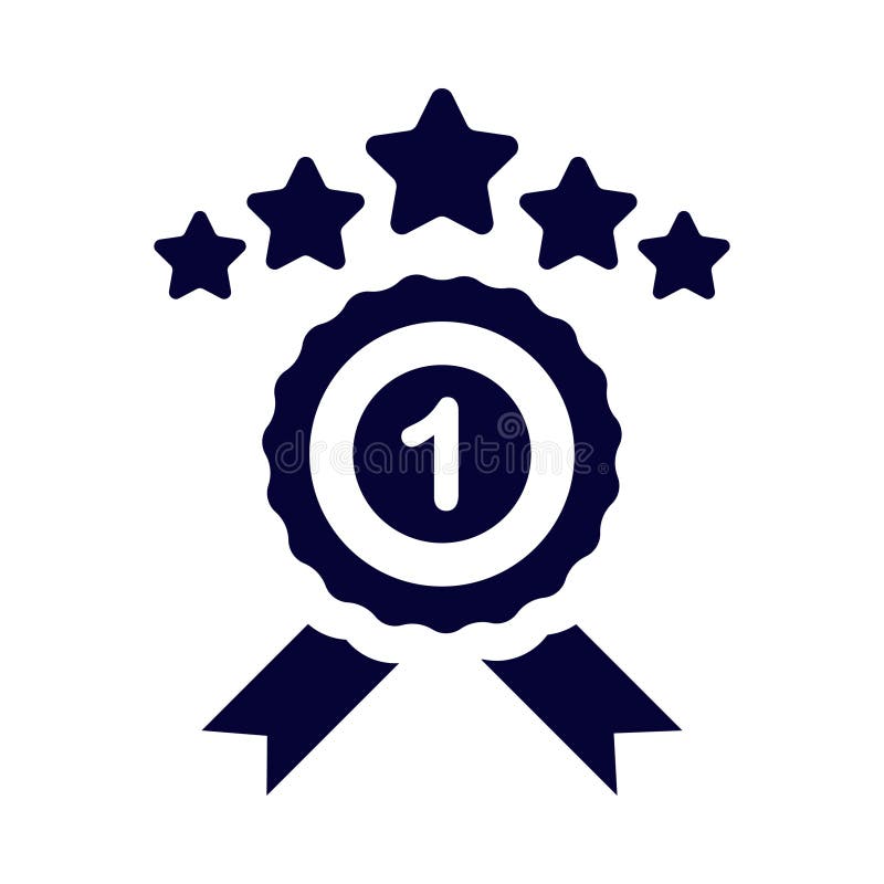 Star Badge, Badge, Ribbon, Star Ribbon Badge Icon Stock Vector ...