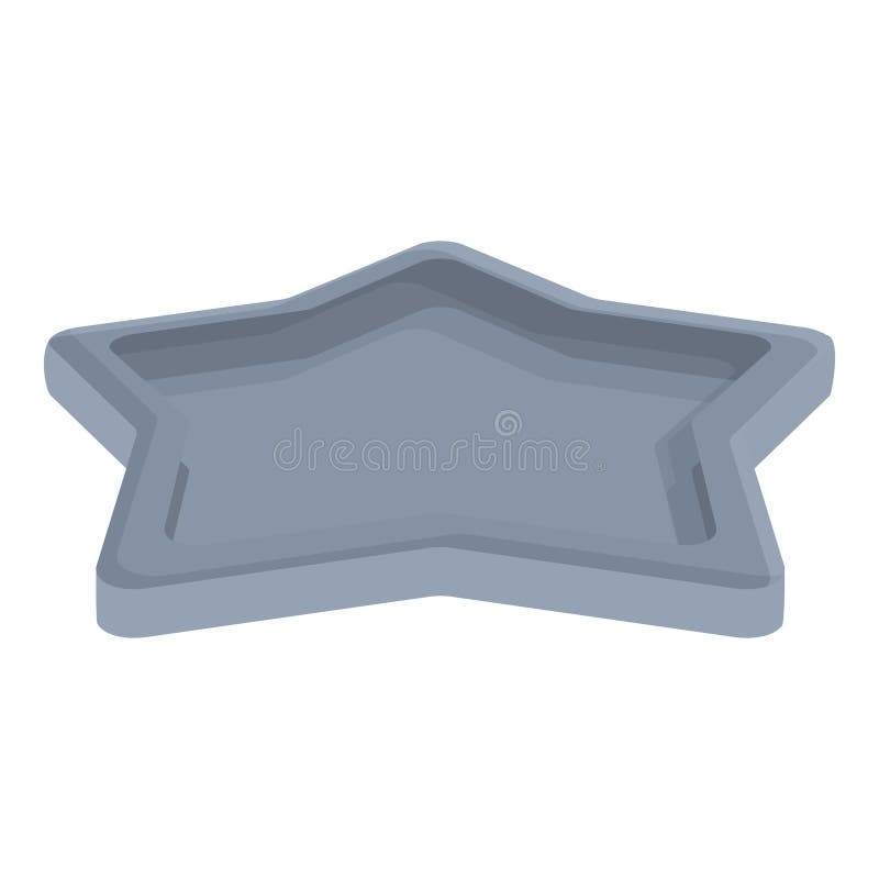 Star Bakeware Icon Cartoon Vector. Stuff Cook Stock Vector ...