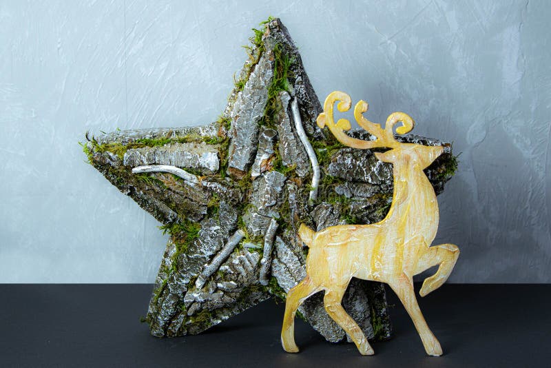 Star bark deer stock image. Image of horn, hair, india - 166193023