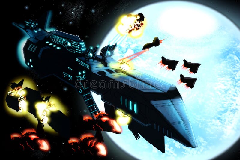 Star battle stock image. Image of battle, fighters, stars - 31760989