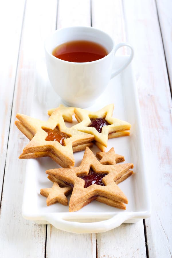 Star biscuits stock photo. Image of baked, food, holiday - 47636056