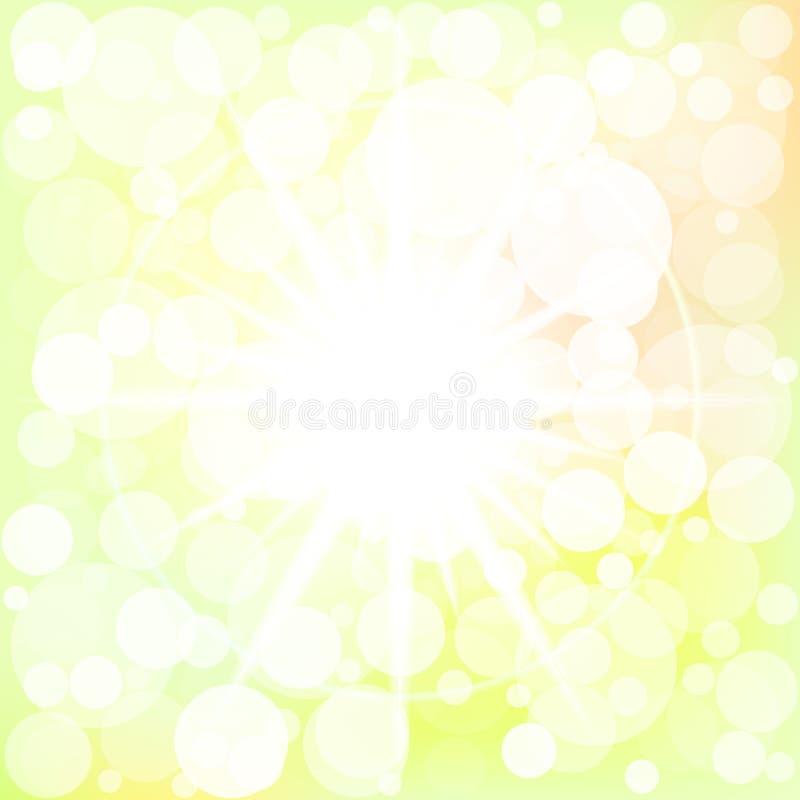 Star with Bokeh Effect. Raster 3 Raster Stock Illustration ...