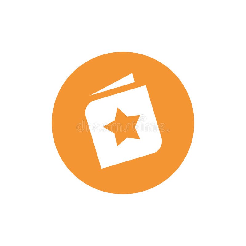 Star Book Logo Icon Design Template Elements, Favorite Book Icon Stock ...