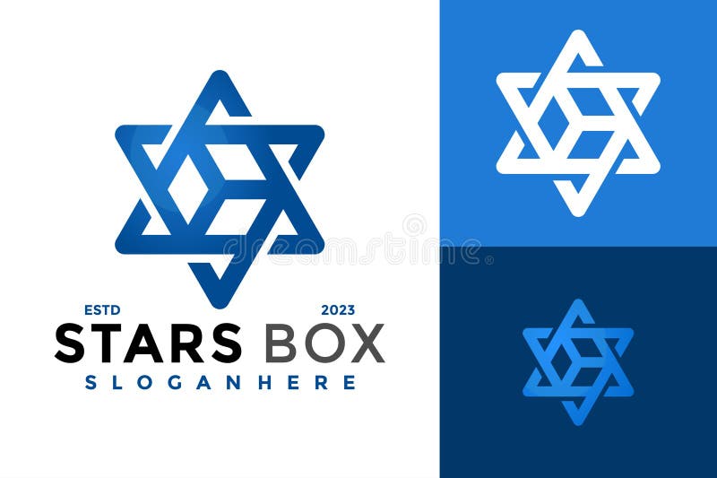 Star Box Logo Design Vector Symbol Icon Illustration Stock Vector ...
