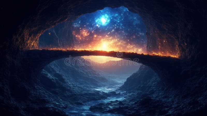 Star Bridge Stretches Across a Cosmic Void, Connecting Two Radiant ...