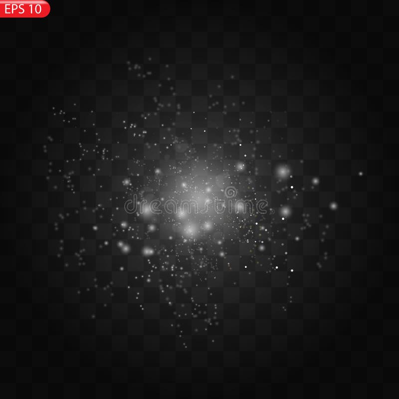 Star Burst with Dust and Sparkle Isolated Stock Vector - Illustration ...