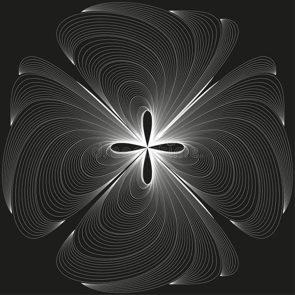Star Burst Pattern. Bright Vector Explosion. Radial Light Rays. Energy ...