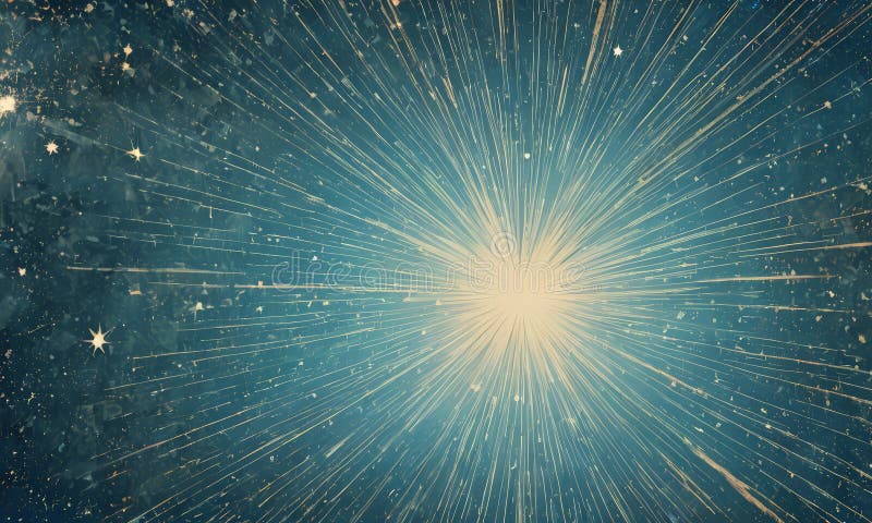 Star burst in the sky stock illustration. Illustration of explosion ...