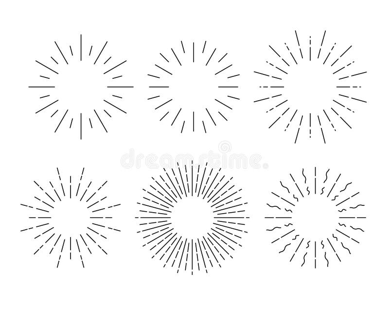 Hipster Burst Logo Sun Text Anchor. Sun Ray Cross Line Hipster Premium ...