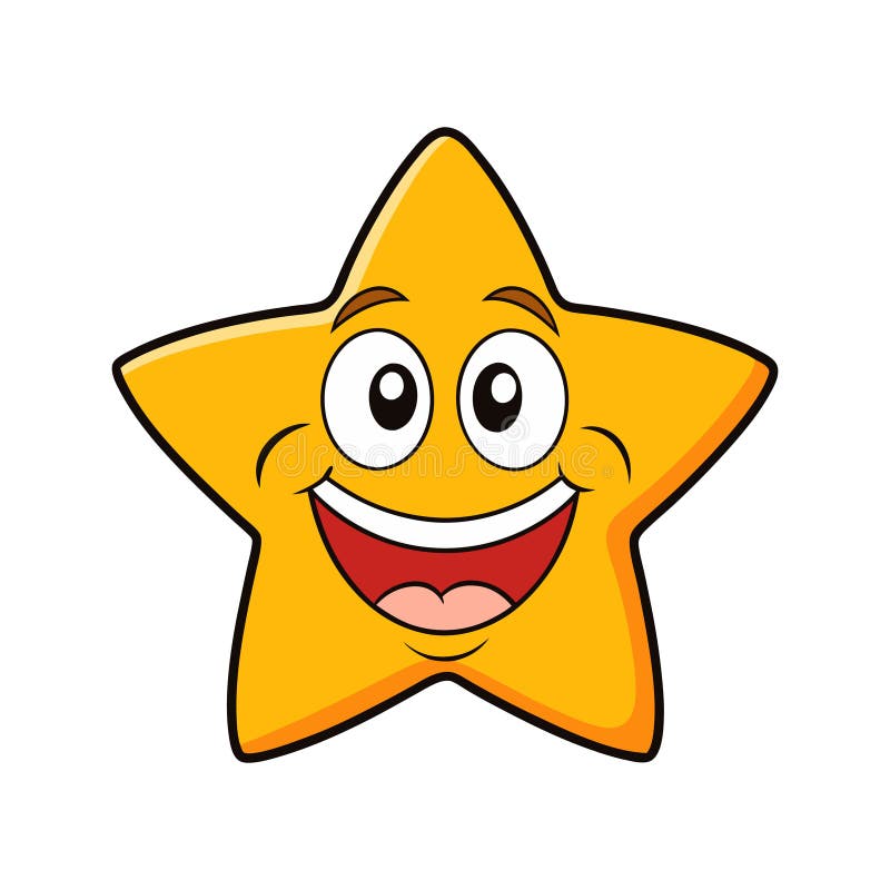 Star funny cartoon picture stock photo. Illustration of starcartoon ...