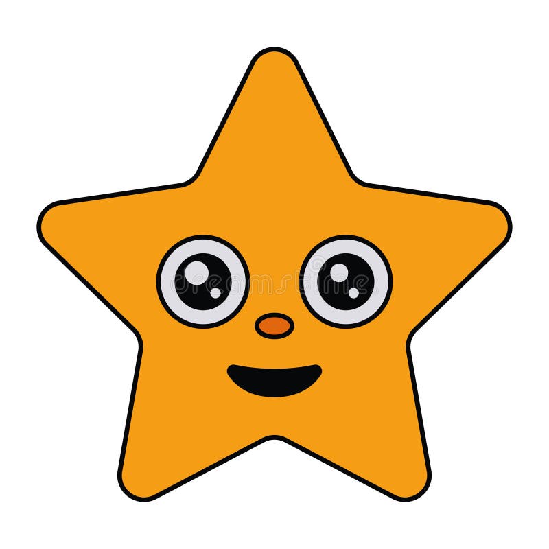 Star Cartoon Retro Character Stock Vector - Illustration of retro ...