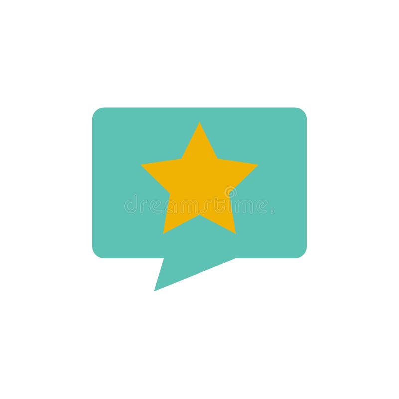 Star Chat Logo Icon Design stock vector. Illustration of logo - 128469705