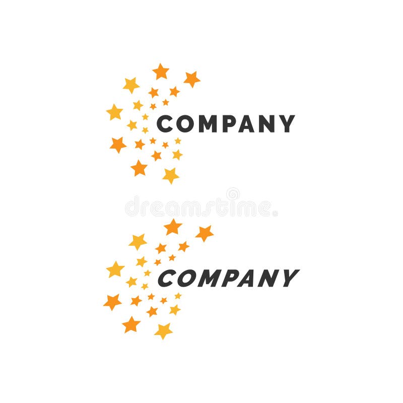 Star Circle Logo Template. Circular Icon Design. Stock Vector ...