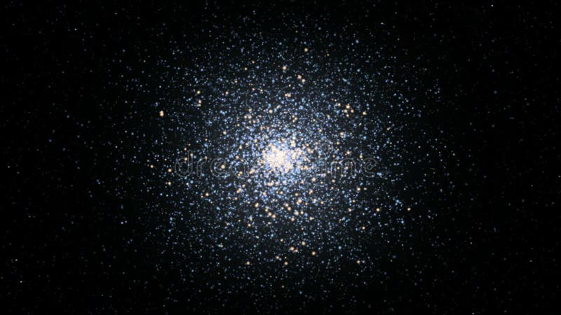 Star Cluster Rotation Loopable Stock Footage - Video of exploration ...