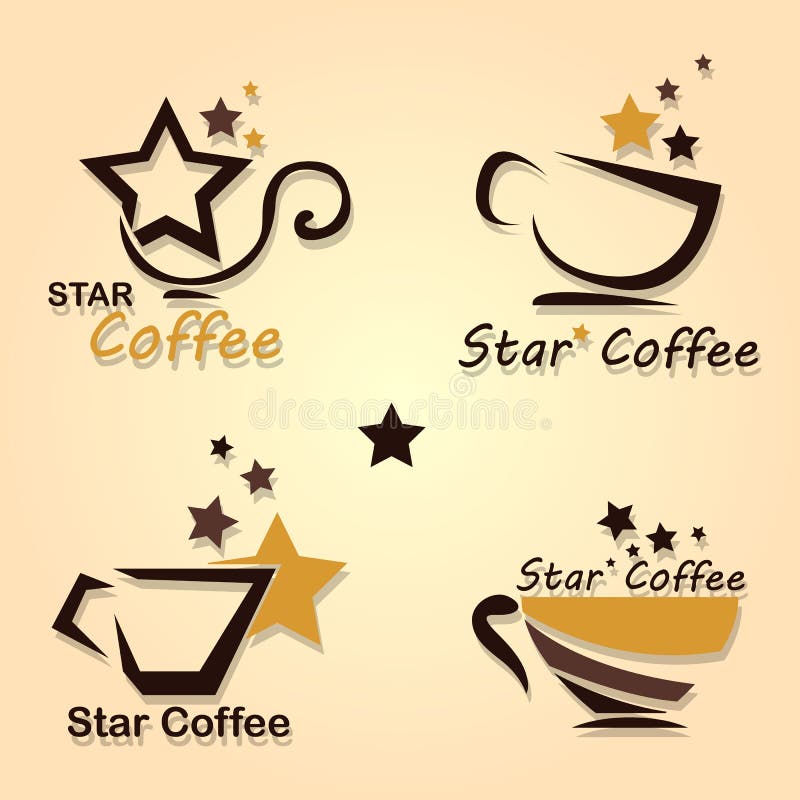 Star Cafe Logo Stock Illustrations – 1,600 Star Cafe Logo Stock ...