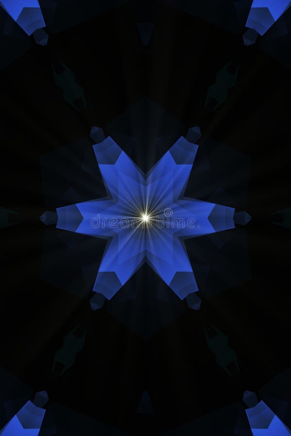 Two Color Supernova Vector Icon from Astronomy Concept. Isolated Blue ...