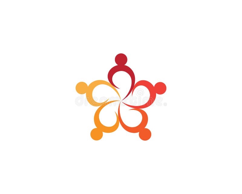 Team Work Group People Logo and Symbol Vector Stock Vector ...