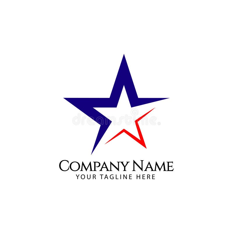 Star Company Logo Vector Template Design Illustration Stock Vector ...