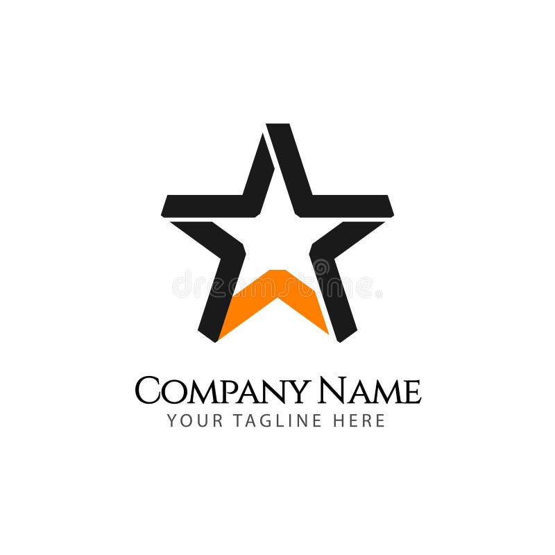 Star Company Logo Vector Template Design Illustration Stock Vector ...