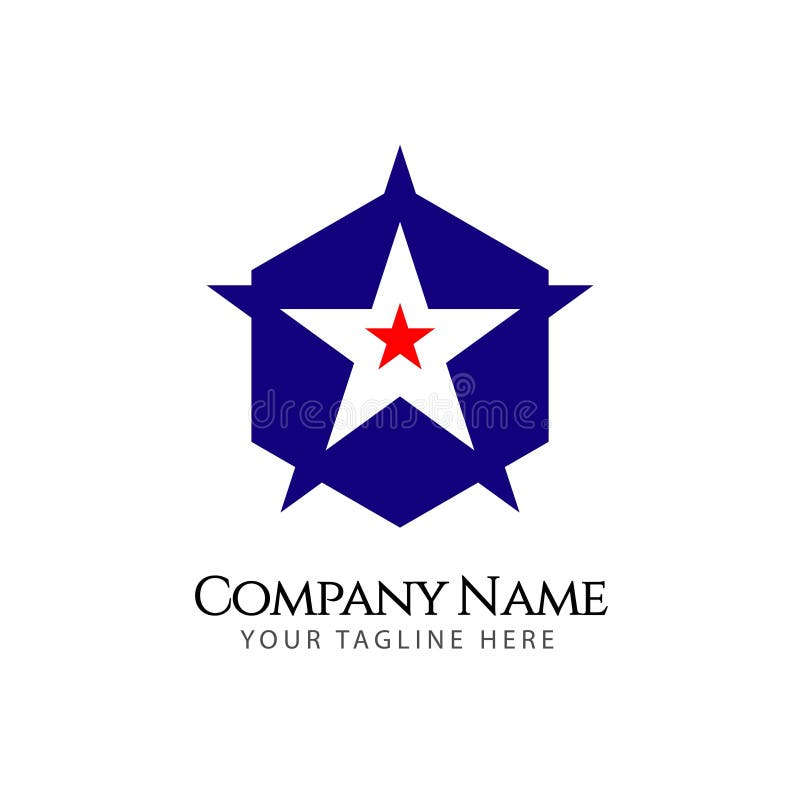 Star Company Logo Vector Template Design Illustration Stock Vector ...