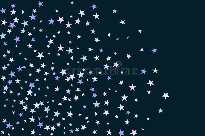 Star Confetti. Abstract Casual Confetti Background. Bright Design ...