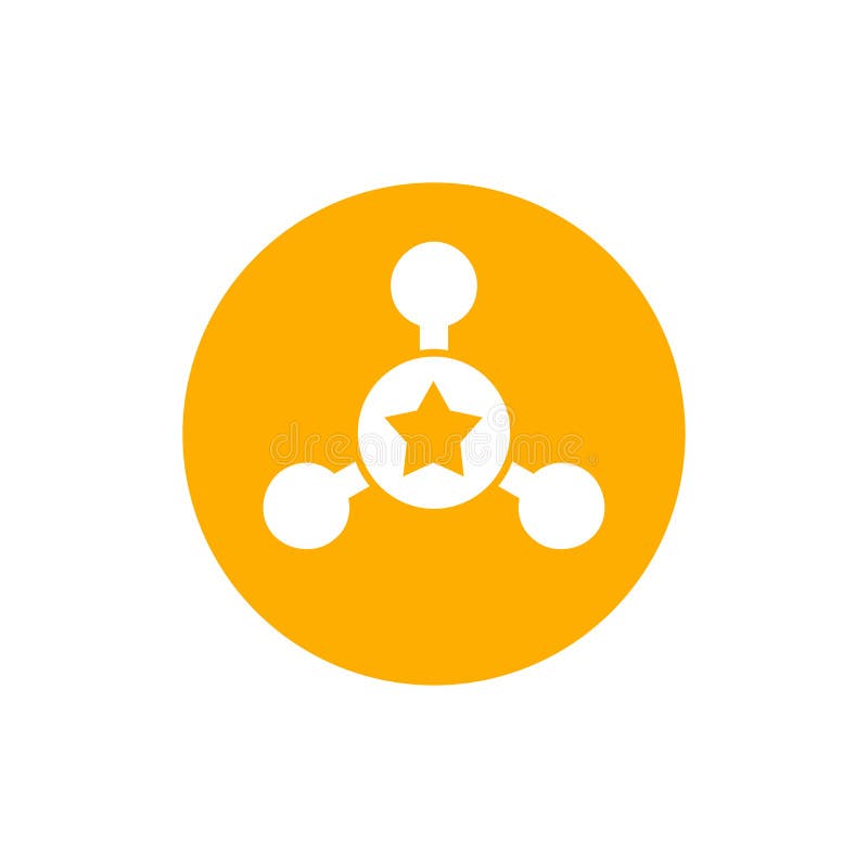 Star Connection Logo Icon Design Template Elements - Vector Stock ...