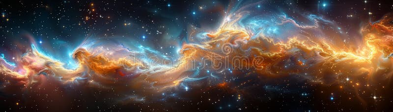 Star Constellation Forming a Mythical Creature Stock Photo - Image of ...