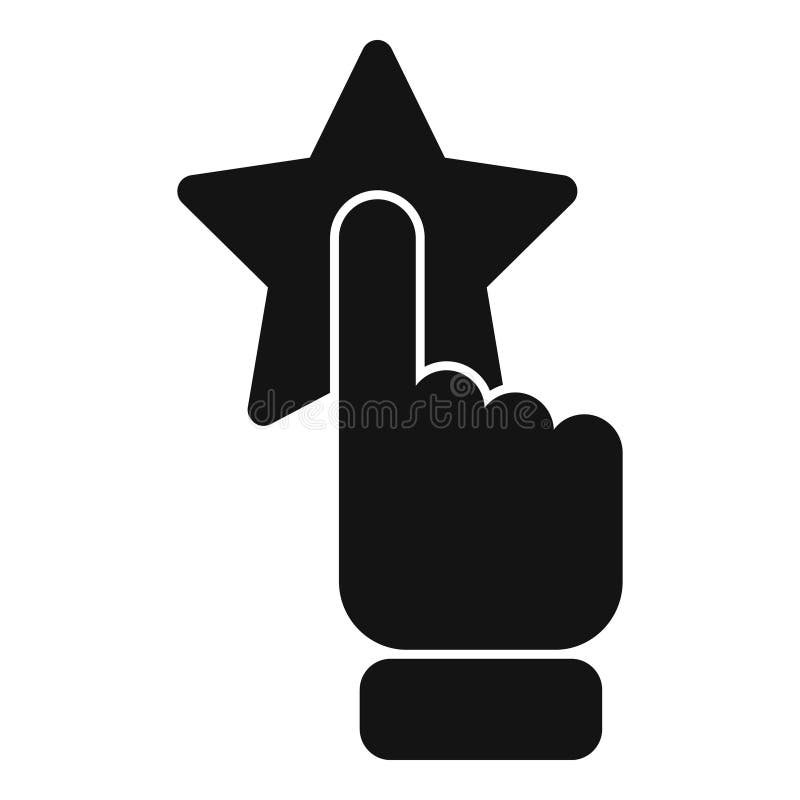 Star Core Values Icon Simple Vector. Value Purpose Stock Illustration ...