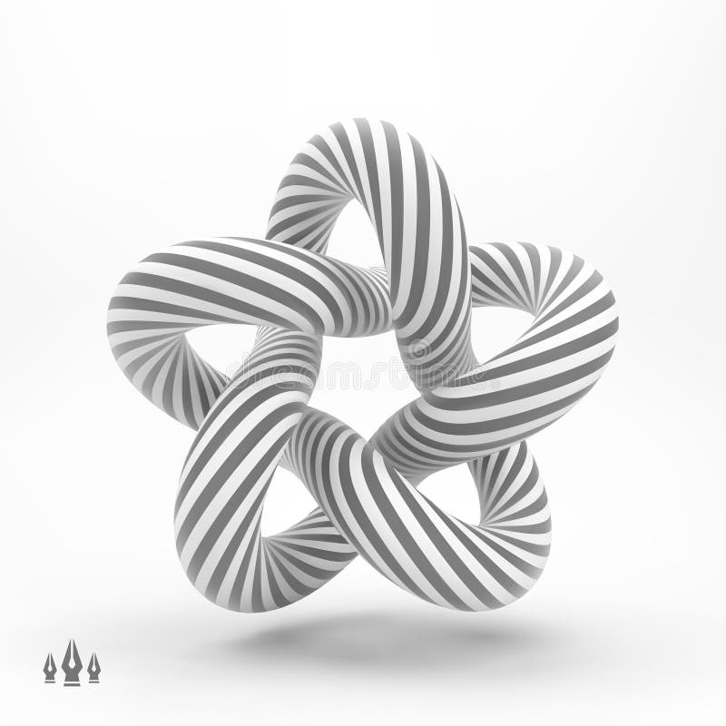 Star. 3d geometric shape stock vector. Illustration of pentagonal ...