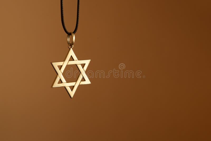 Star of David Pendant. stock image. Image of faith, hexagram - 270466083