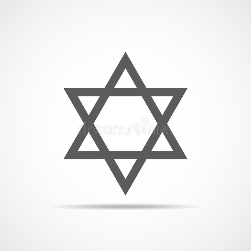 Star of David. Vector Illustration. Stock Illustration - Illustration ...