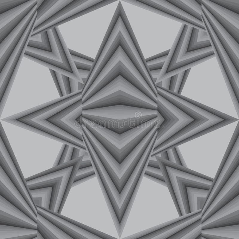 Star, Decorative Seamless Pattern. Background Abstract Stock Vector ...