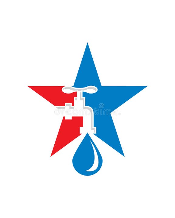 Star Drain stock vector. Illustration of plumbing, water - 79628438