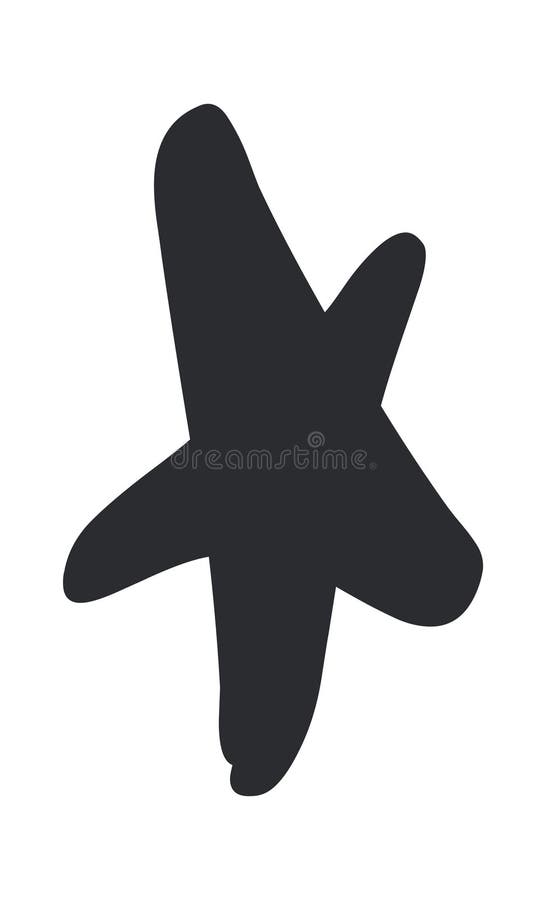 Star Drawing Icon stock vector. Illustration of background - 275426236