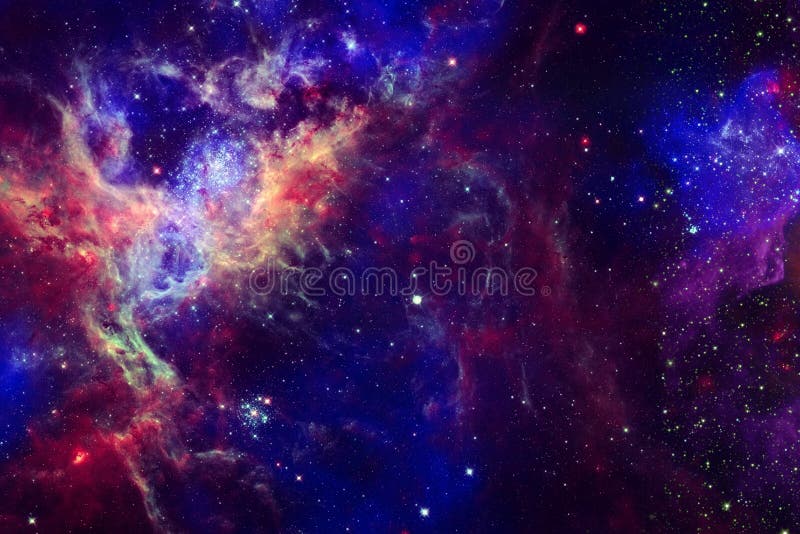 Colorful Nebula. Space Abstract Background . Elements of this Image ...