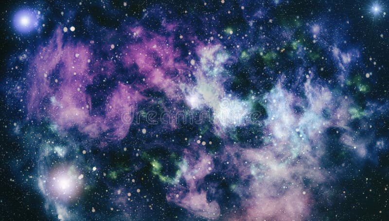 Star Dust and Pixie Dust Glitter Space Backdrop. Space Stars and Planet ...