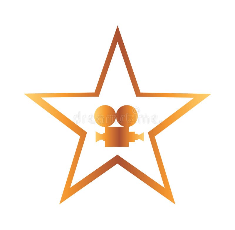 Star emblem isolated icon stock vector. Illustration of isolated - 86628048