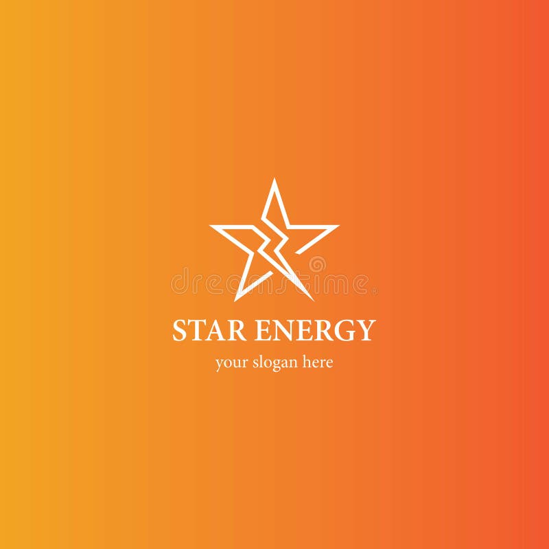 Star energy logo vector stock illustration. Illustration of object ...