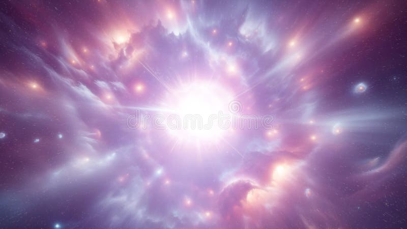 A Star that Exploded in Space, Forming a Nebula. Stock Footage - Video ...