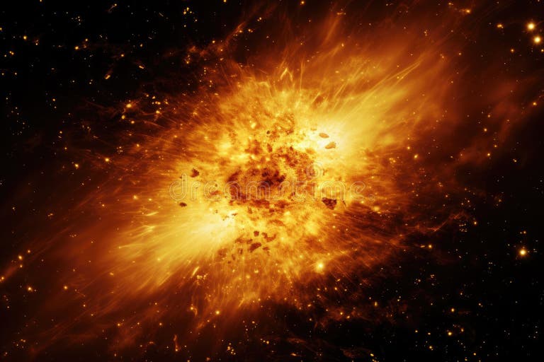 A Star S Supernova Metamorphosis, Symbolizing the Continuous Renewal of ...