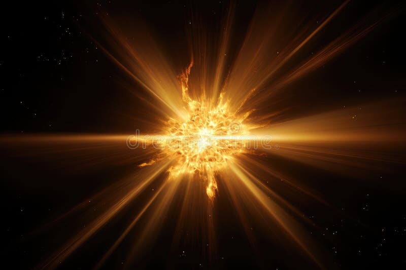 A Star Bursts into a Supernova, Signifying the Cyclical Rebirth of ...