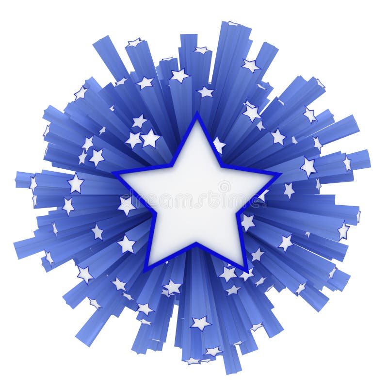 Star explosion stock illustration. Illustration of flying - 19545207