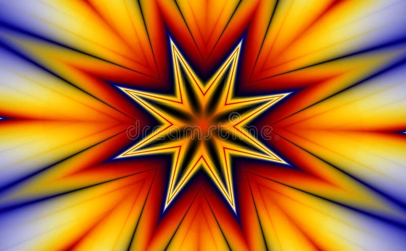 Star explosion stock illustration. Illustration of burning - 3948713