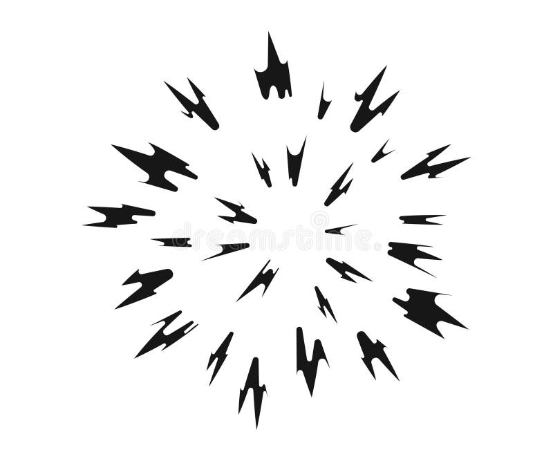 Star Explosion in Mango Style Large Explosion of Bomb, Energy Abstract ...