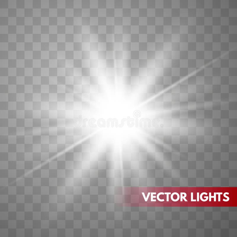 Star Explosion Vector Illustration, Glowing Sun. Sunshine Isolated ...