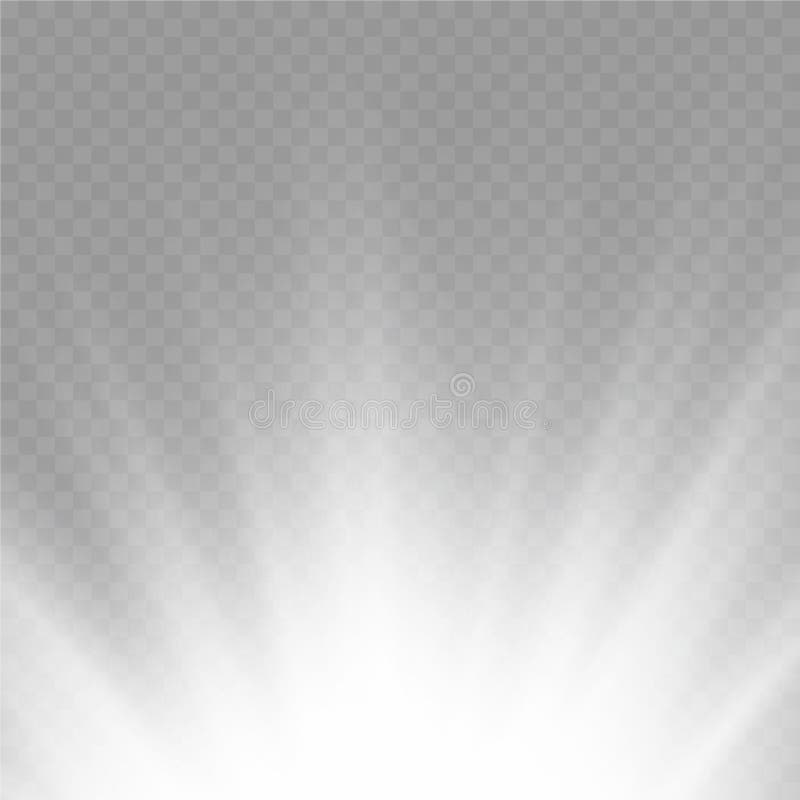 Star Explosion, White Glow Lights Sun Rays. Stock Vector - Illustration ...