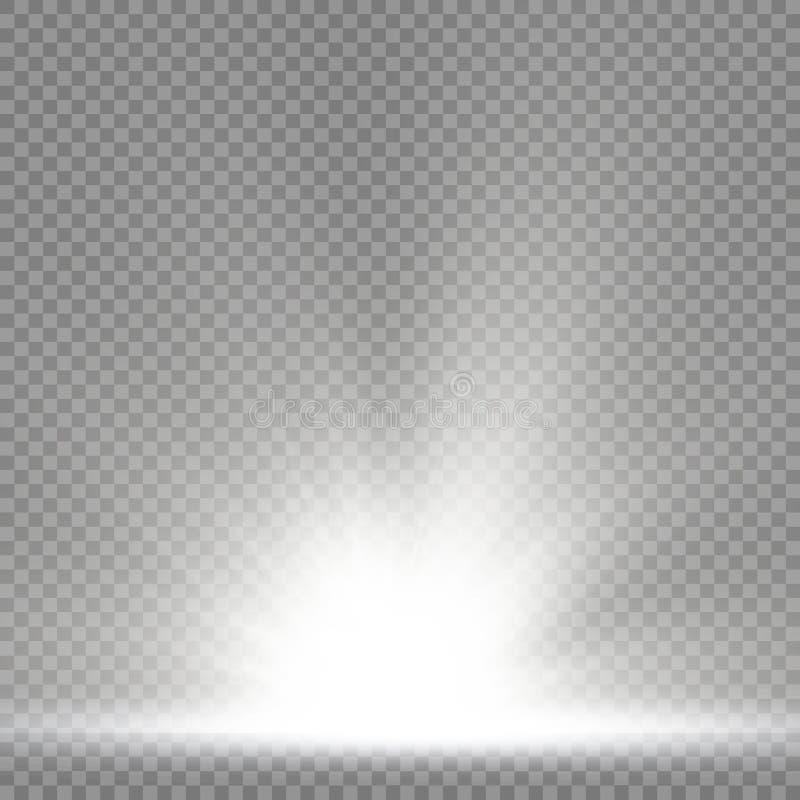 Star Explosion, White Glow Lights Sun Rays. Stock Vector - Illustration ...